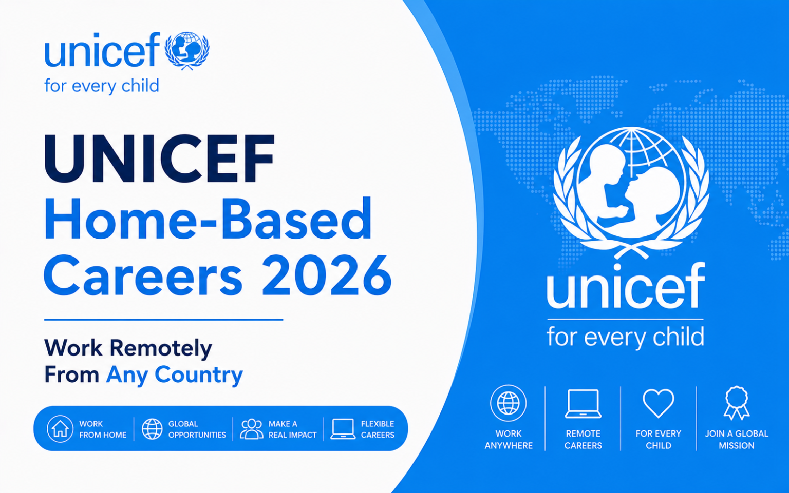 UNICEF Home-Based Careers 2026 — Work Remotely From Any Country - Reign ...